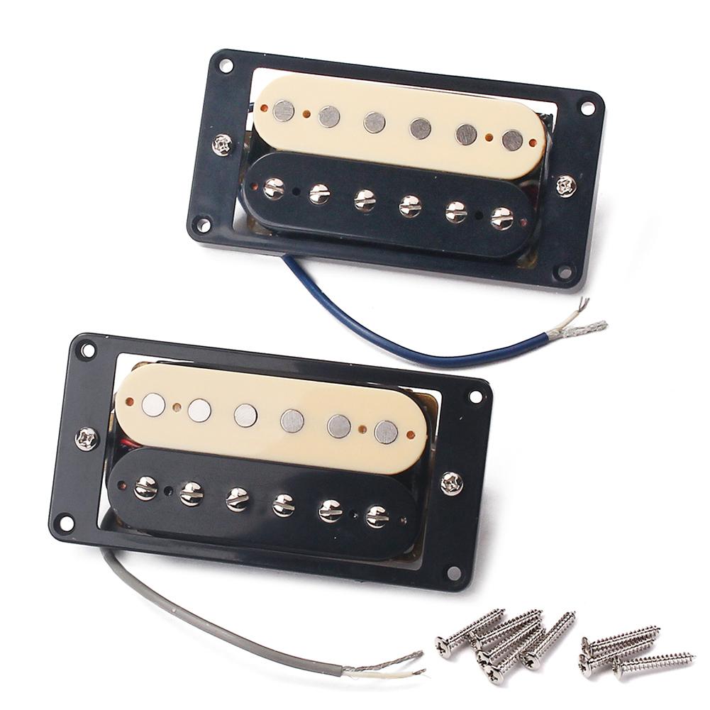 2 st 50mm/52mm humbucker dual coil neck bridge pic... – Grandado
