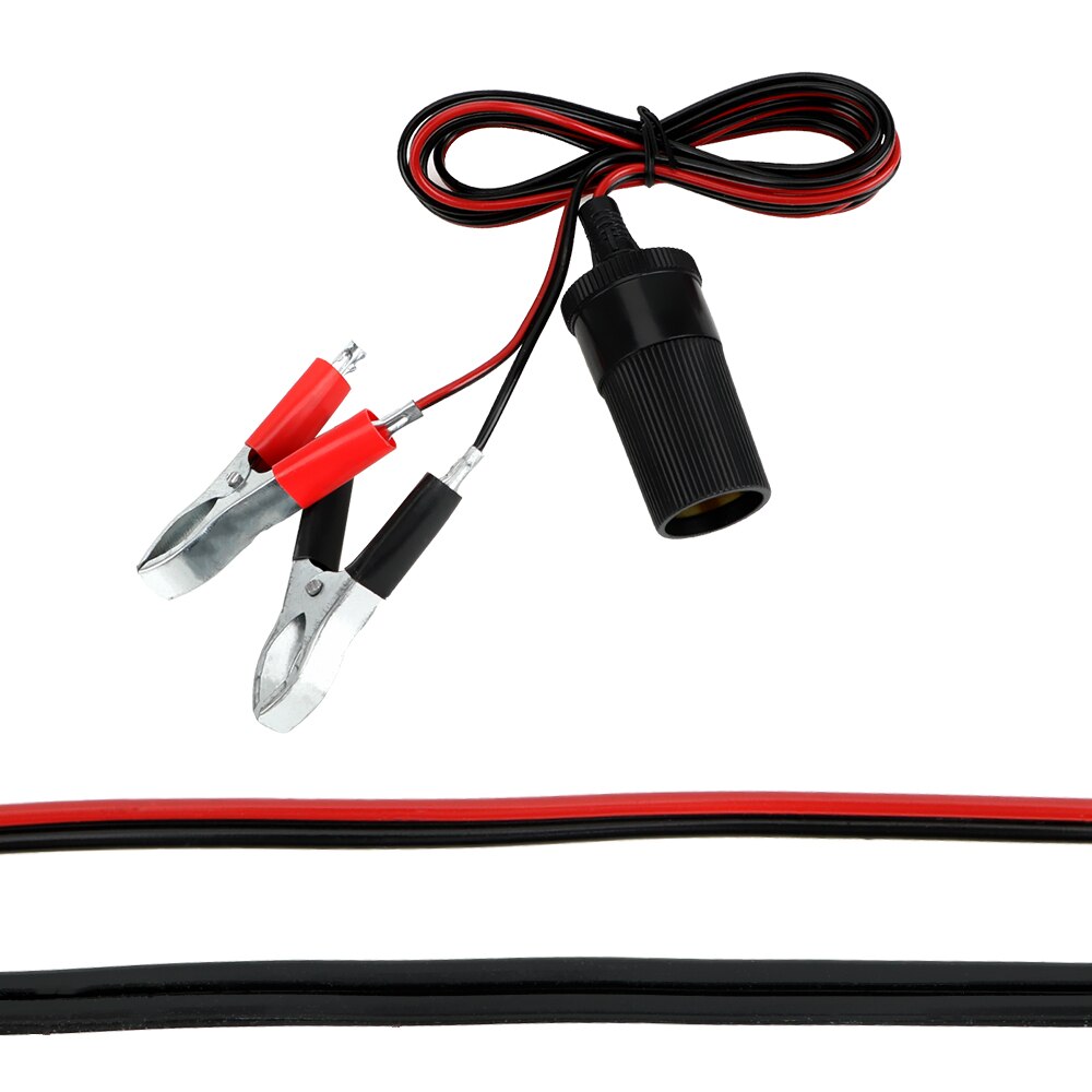 FORAUTO 12V Car Battery Clip Socket Power Adapter ... – Vicedeal