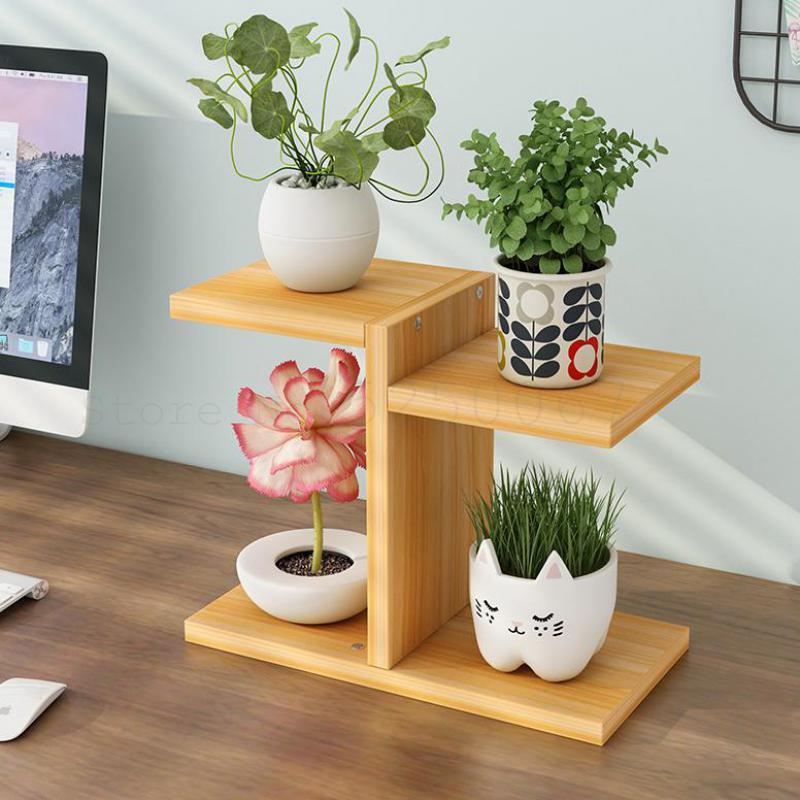 Desktop Flower Rack Balcony Provincial Space Livin... – Vicedeal