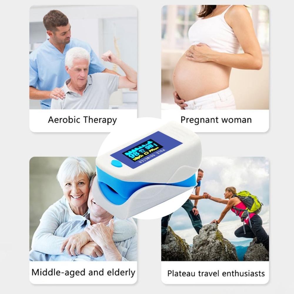 ACEHE Finger Clip Oximeter Pure Silicone Gel Heart... – Grandado