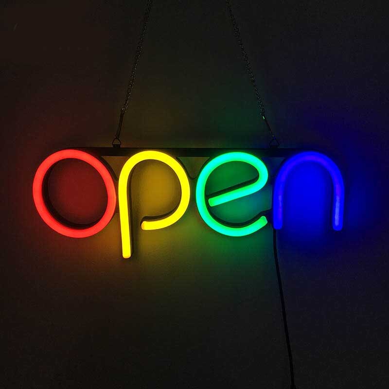 Store Open Neon Sign Led Light Tube Handmade Visua... – Grandado
