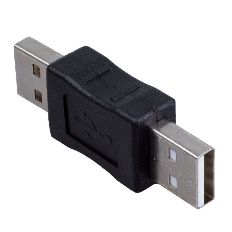 SODIAL(R) USB A Male to Male Connector Adapter Bla... – Grandado