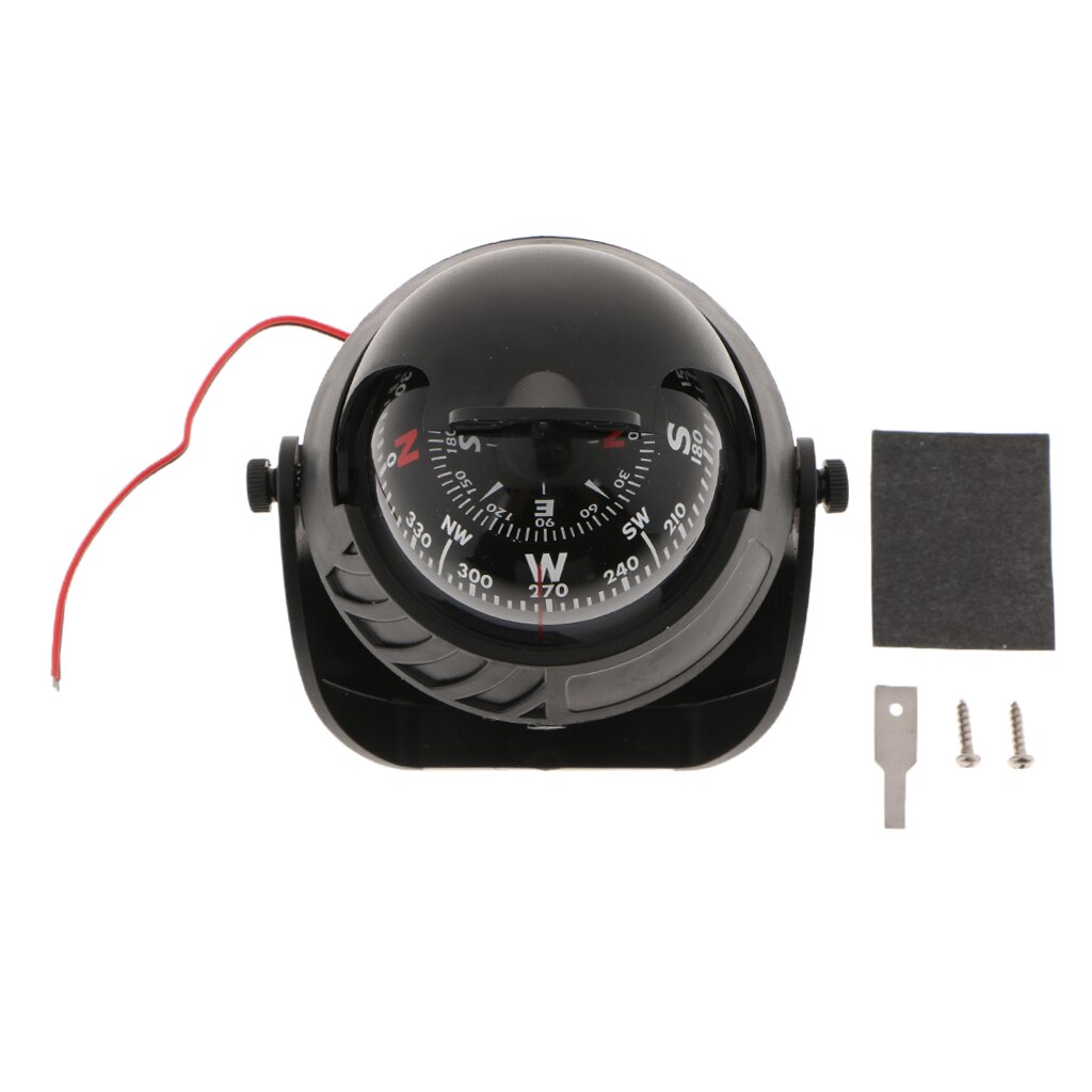 Electronic Digital Car Compass LED Light Direction... – Vicedeal