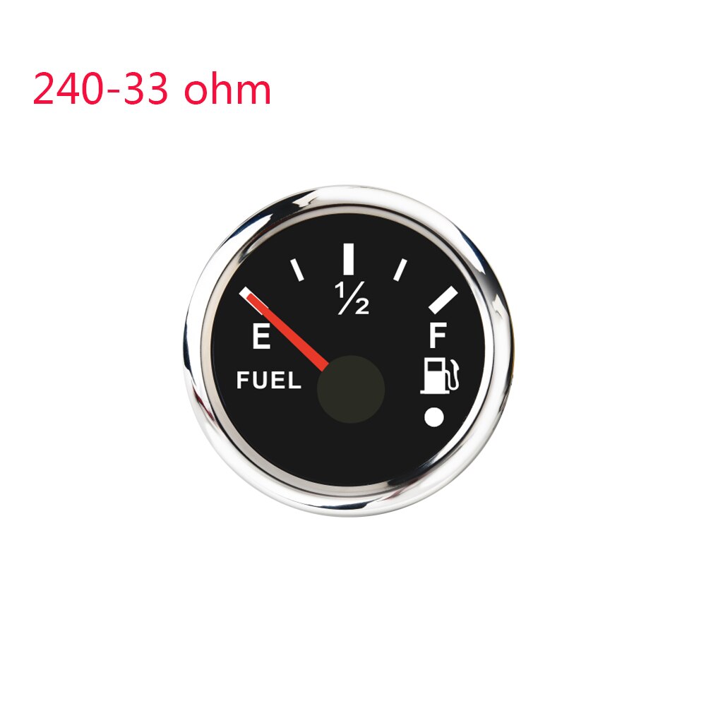 316 Stainless Steel Fuel Level Gauge 52MM Gauge Wa... – Vicedeal