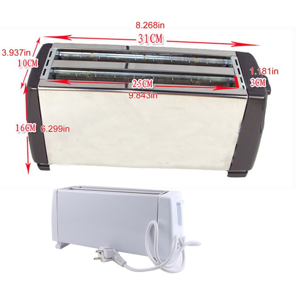 1 pcs 4 slices home toaster multi-function breakfa... – Vicedeal