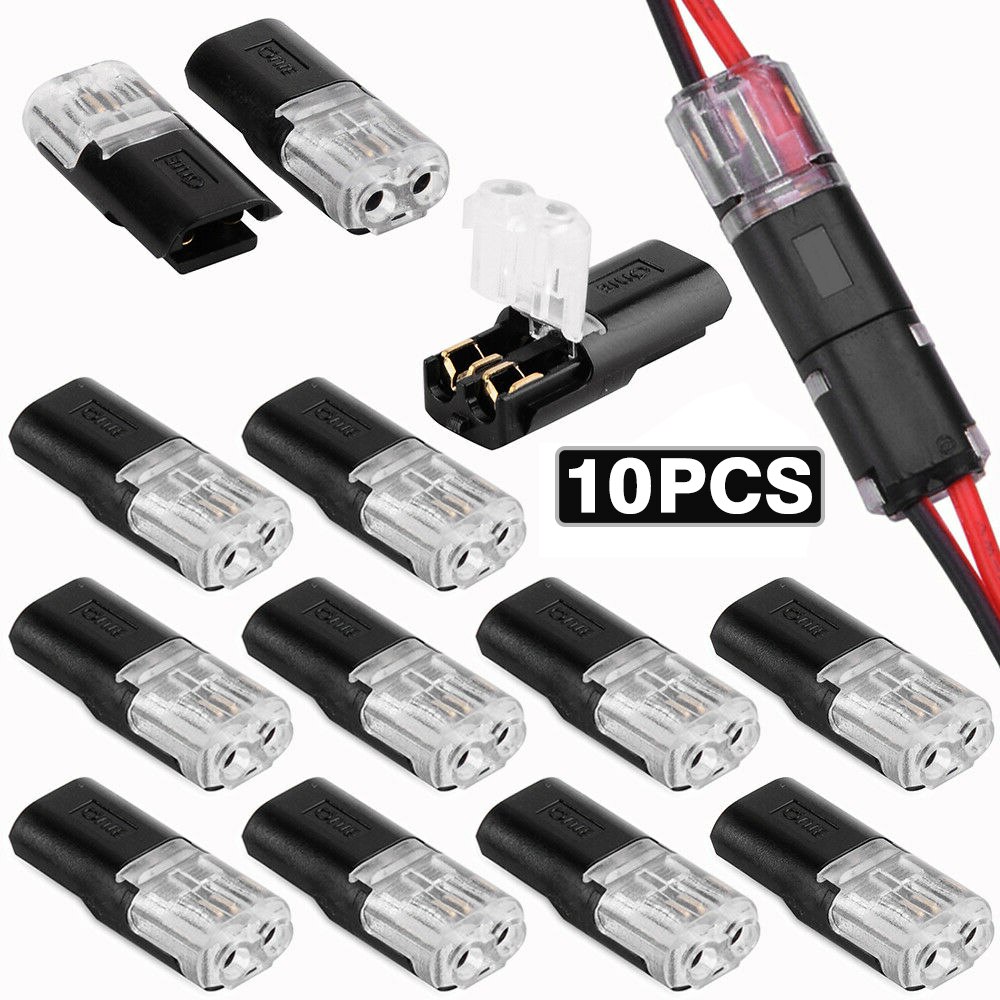 10Pcs 12V Wire Cable Snap Plug In Connector Termin... – Grandado