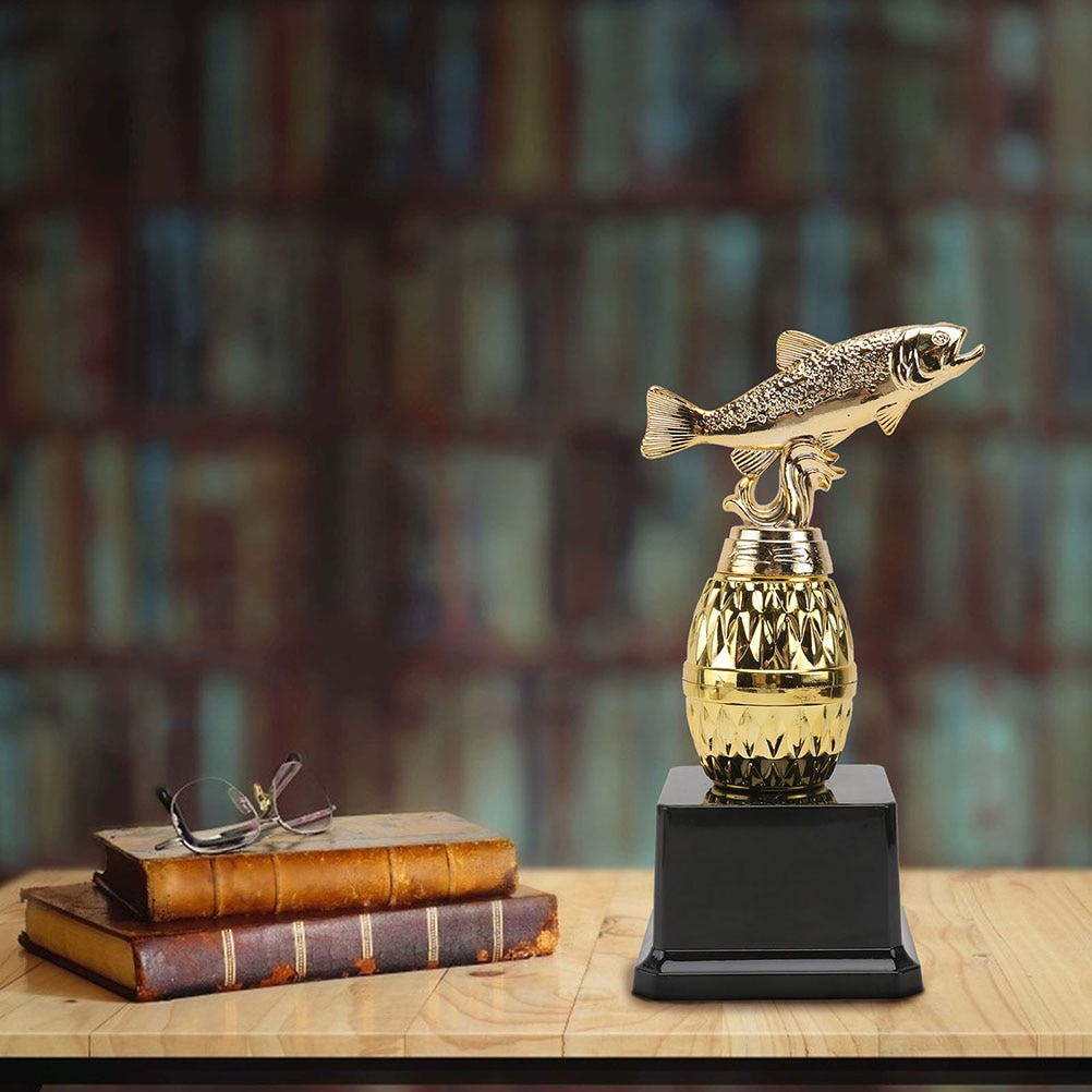 2pcs Party Trophy Chic Award Trophy Plastic Fish R... – Vicedeal