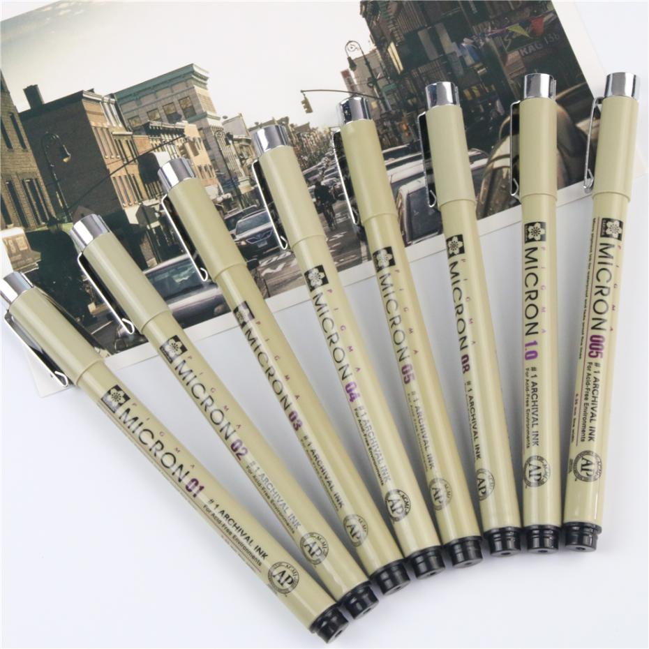 1PC Excellent Black Technical Graphic Fine Line Dr... – Grandado