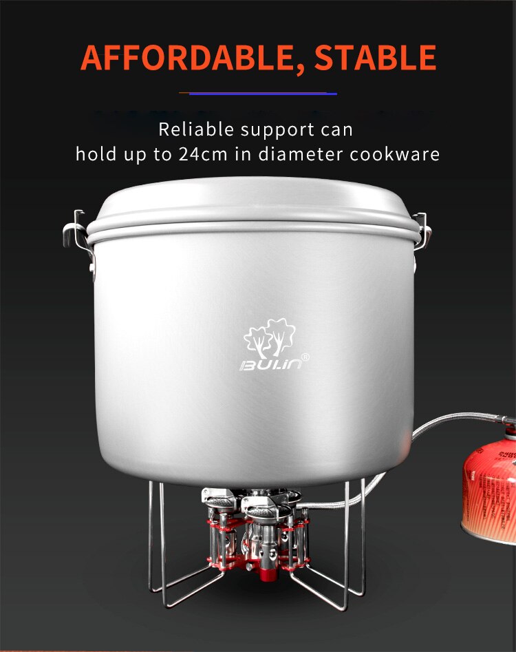 Outdoor Camping Hiking Windproof Three Gas Stove P... – Grandado