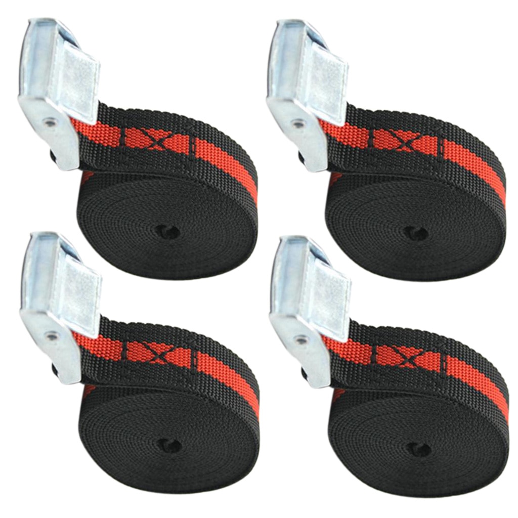 4X Luggage Lash Belt Tie Down Buckle Cam Cargo Str... – Vicedeal