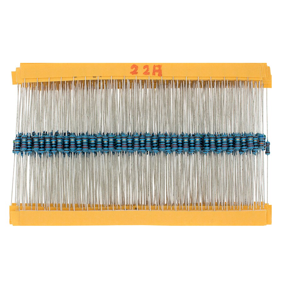 600 stk/sæt 1/4w modstand 1% 30 slags hver værdi m... – Vicedeal