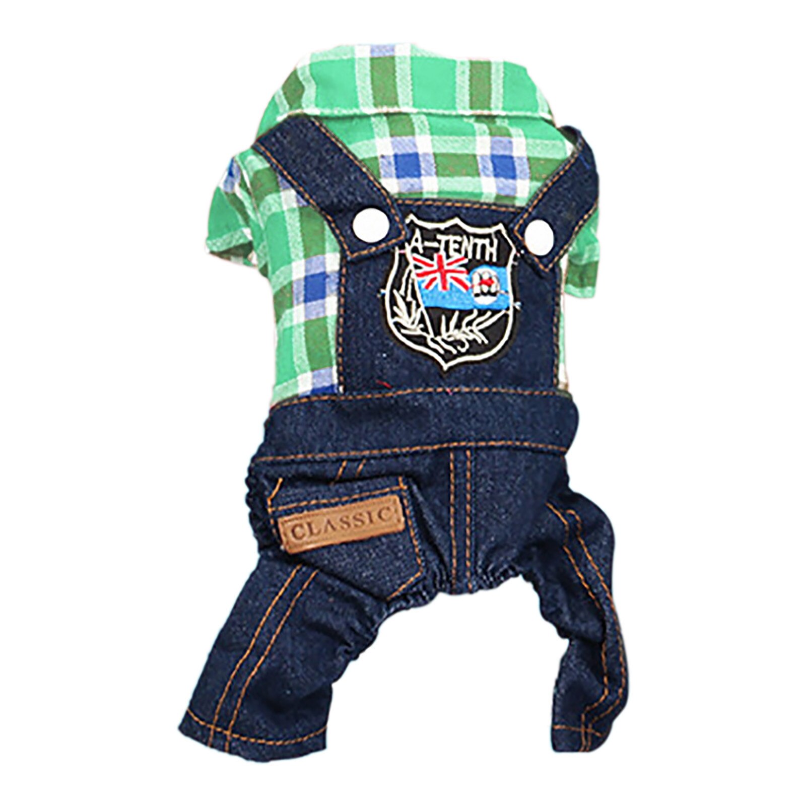 perro Jeans mono primavera ropa para mascotas ropa... – Grandado