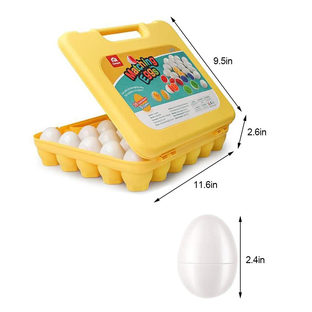 Matching Eggs Set Letters Matching Eggs 26PCS ABC ... – Vicedeal