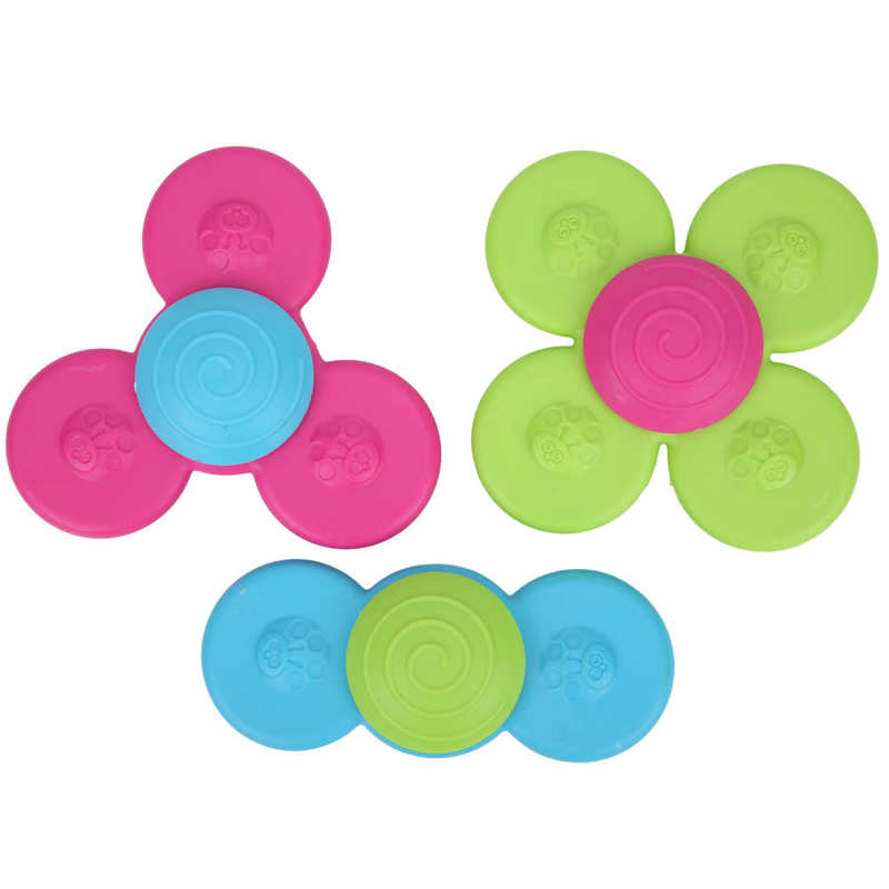 3Pcs Spinning Top Children Classic Toy Flower Suct... – Vicedeal