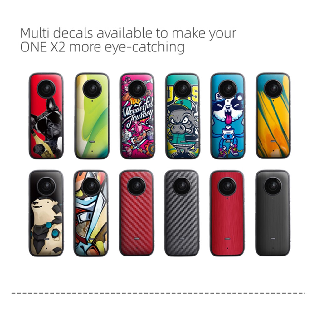 Insta360 ONE X2 Color Sticker Shadow Stone X2 Panoramic Camera PVC ...