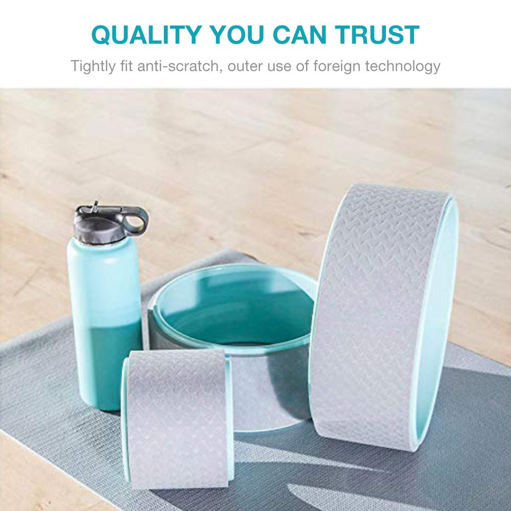 6in Yoga Wheel Massage Wheel Back Stretch Roller F... – Grandado