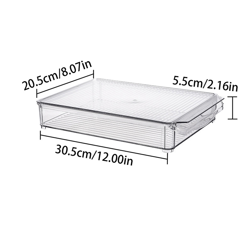 Refrigerator Food Storage Organizer Separate Freez... – Grandado