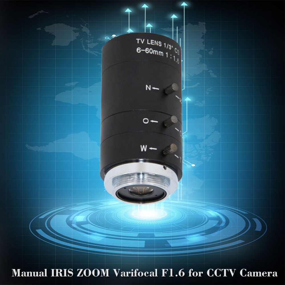 6-60Mm Cs C Mount Lens Handmatige Iris Zoom Varifo... – Grandado