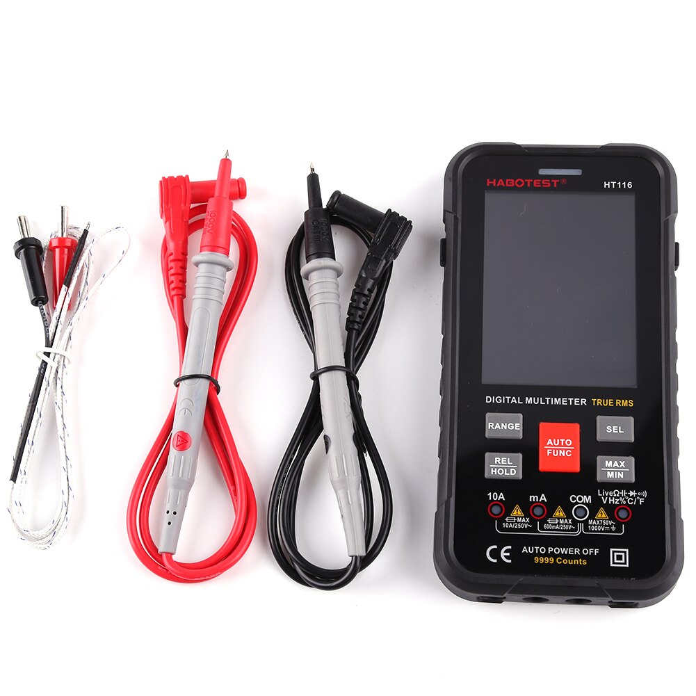 Multimeter Digital HT116 Auto Range 1000V 10A Smar... – Grandado
