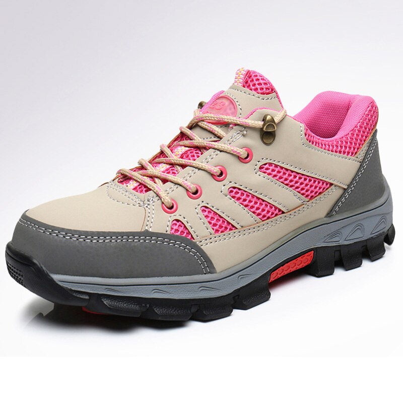 Pink Safety Shoes Women Construction Shoes Safety ... – Grandado
