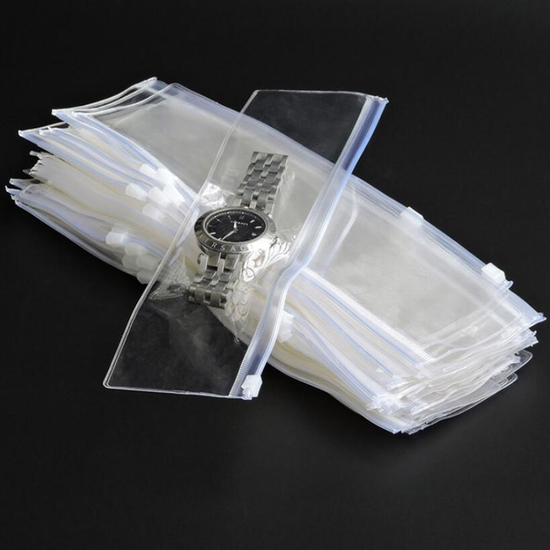 50pcs Clear Plastic Watch Band Packaging Bag PVC L... – Grandado
