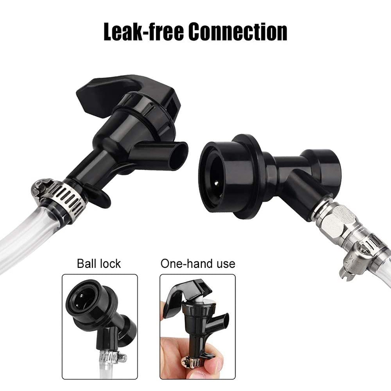 3FT Ball Lock Beer Line Assembly, Picnic Tap Fauce... – Grandado