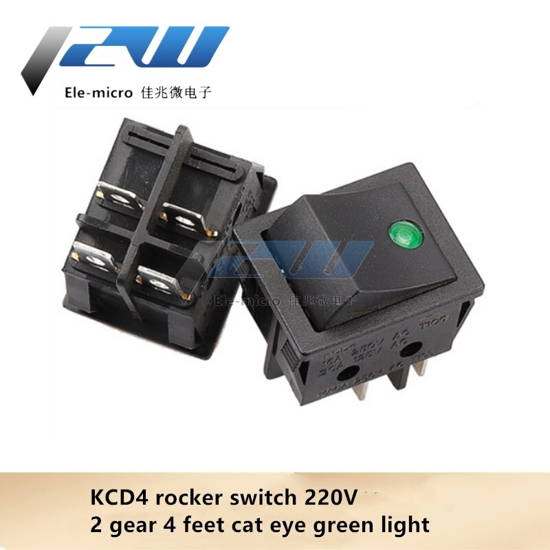 1 PCS KCD4 Rocker Switch ON OFF Button 2 Position ... – Grandado