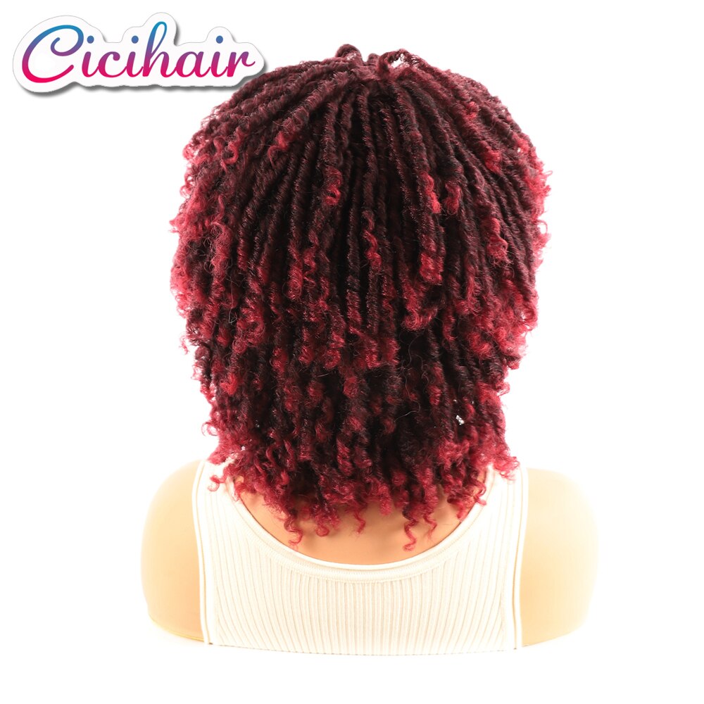 CICIHAI-peluca trenzada Afro de 6 pulgadas para mu... – Grandado