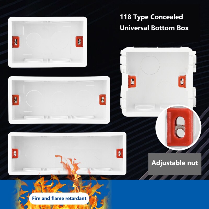 118 Type US AU Standard Universal Bottom Box Wall ... – Vicedeal