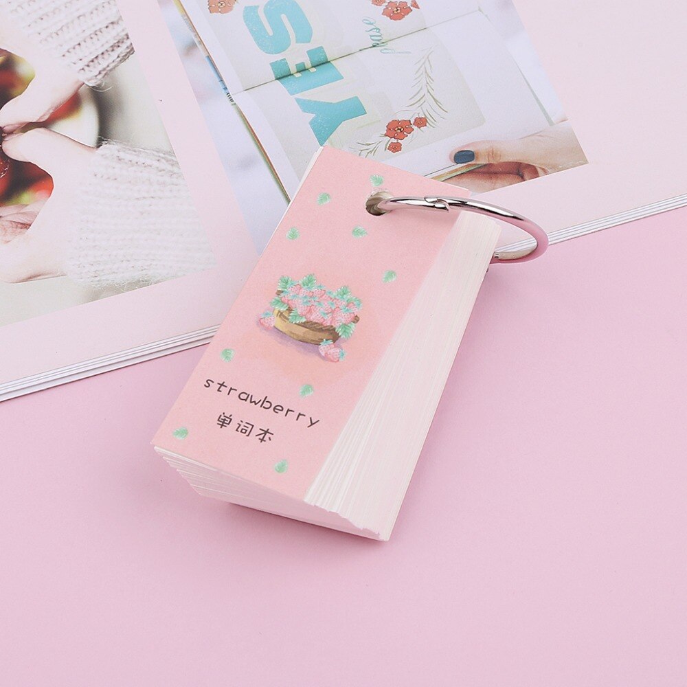 110 Sheets Lovely Mini Notebook School Supply Voca... – Grandado