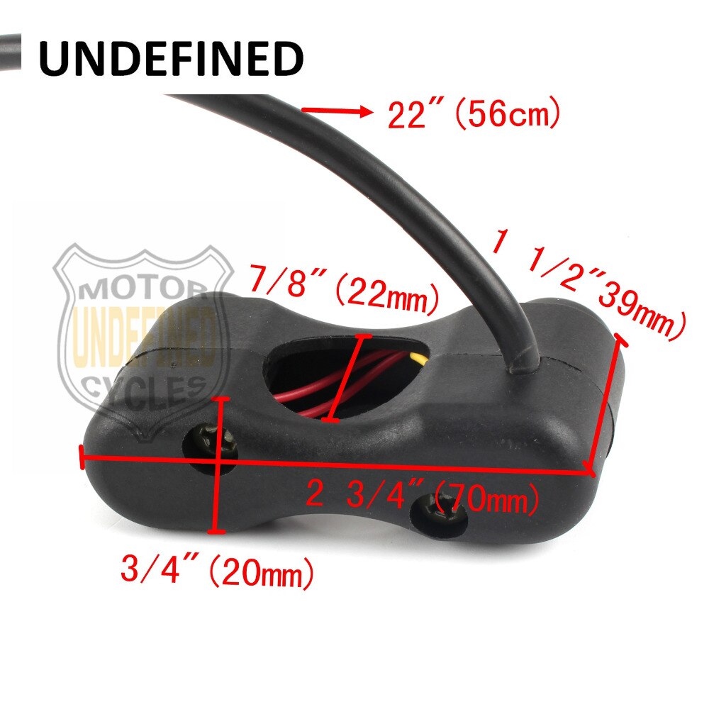 Black Motorbike Parts Race Bikes 2 Button Array 22... – Grandado