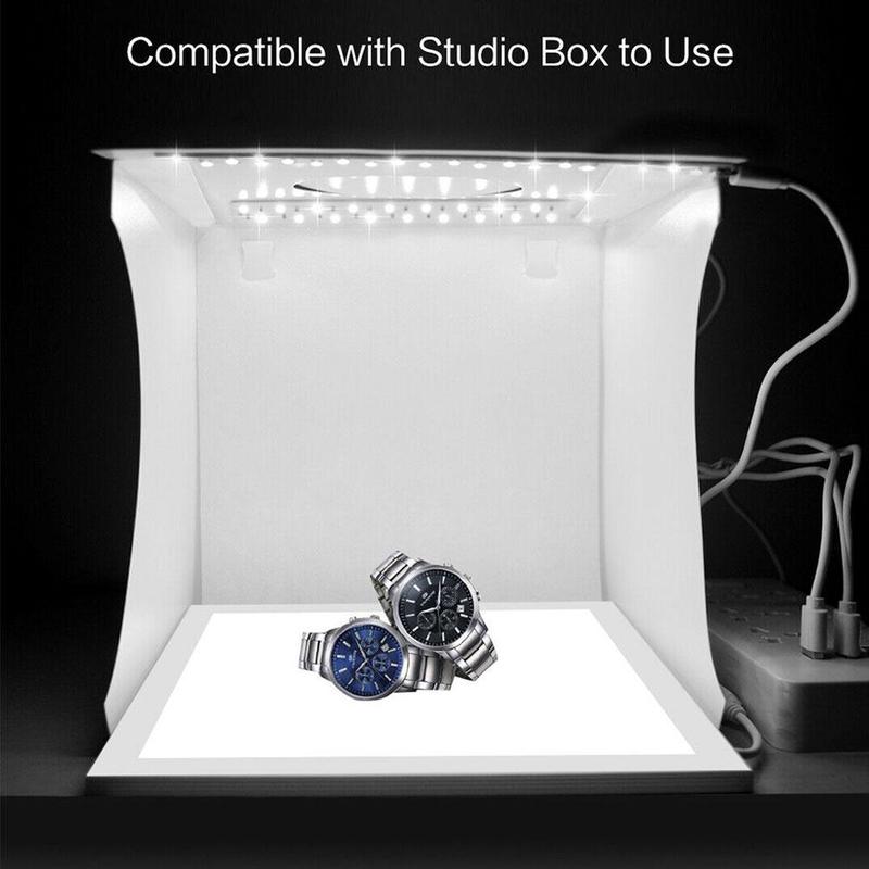 Portable folding LED mini photography light box st... – Grandado
