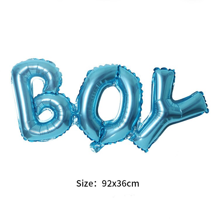 Birthday letter balloon conjoined boy conjoined gi... – Grandado