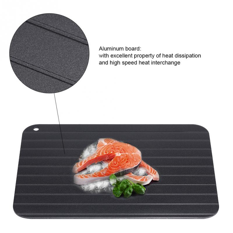 Metal Aluminum Fast Defrosting Tray Safe Food Meat... – Vicedeal