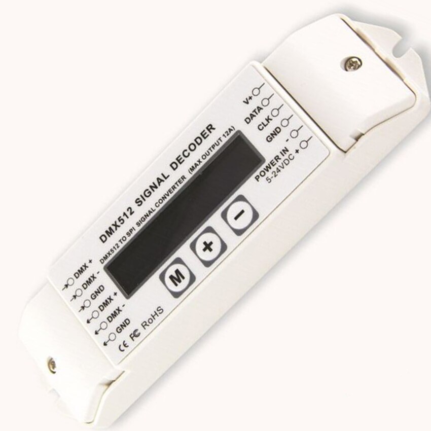 DMX512 led Signaal Decoder controle LPD6803/LPD880... – Grandado