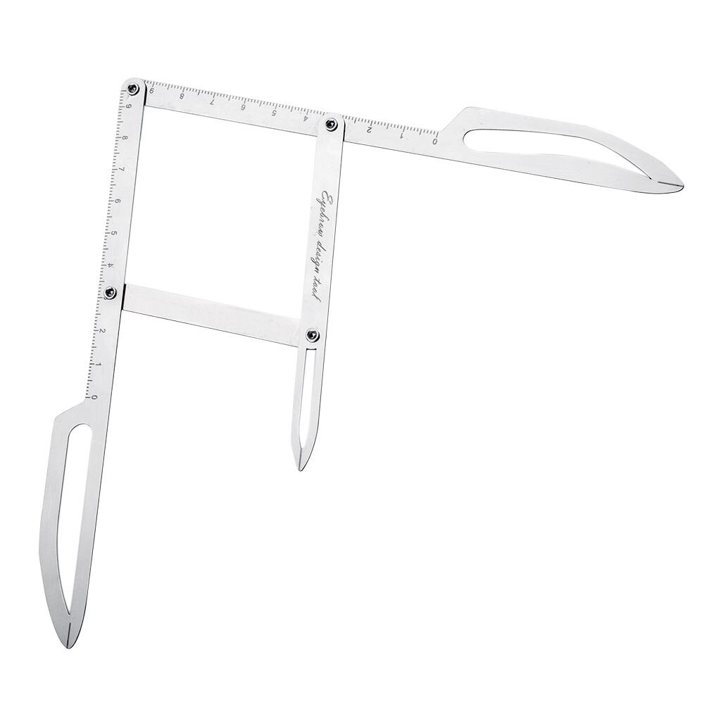 1Pc Pro Stainess Steel Eyebrow Ruler Tattoo Positi... – Grandado