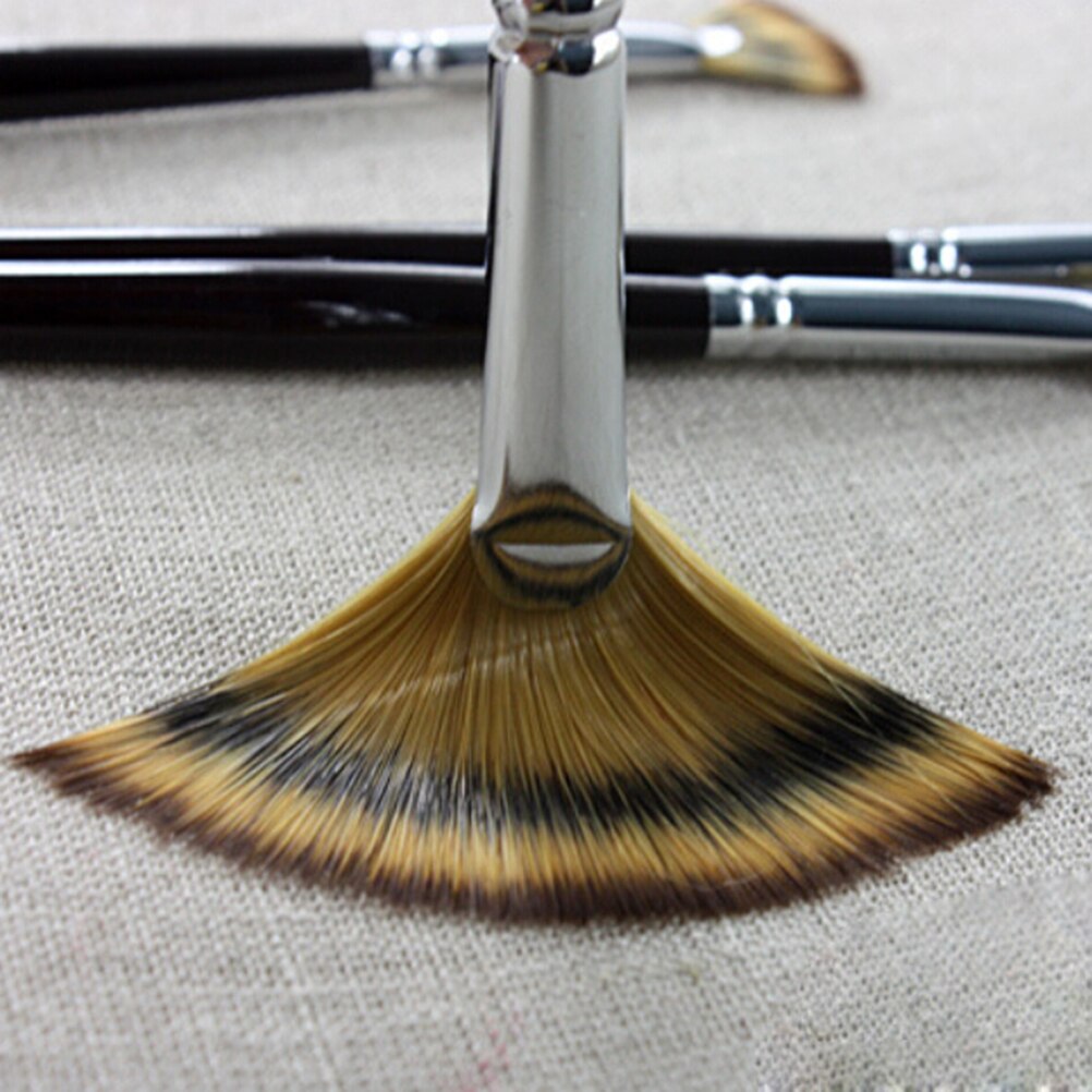 1PC Fine Hand Fan Shape Painting Pen Artist Oil Pa... – Vicedeal