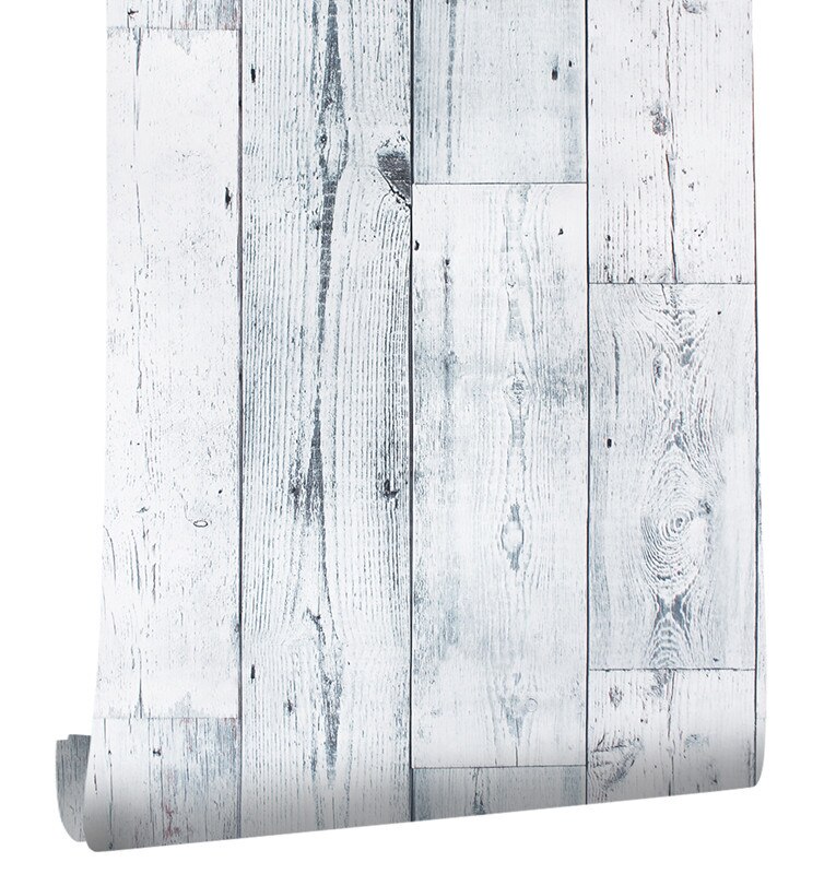 Zelfklevende Vintage Houtnerf Behang Roll Pvc Retr... – Vicedeal