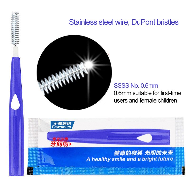 10 unids/set de adultos de Interdental cepillado c... – Grandado