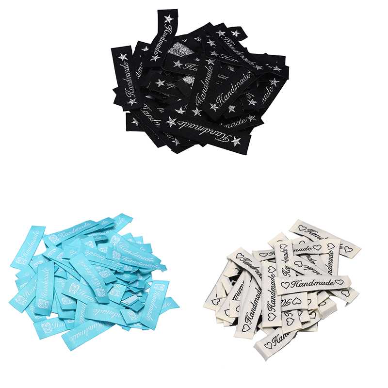 50pcs Handmade Clothing Labels Embossed Tags DIY F... – Vicedeal