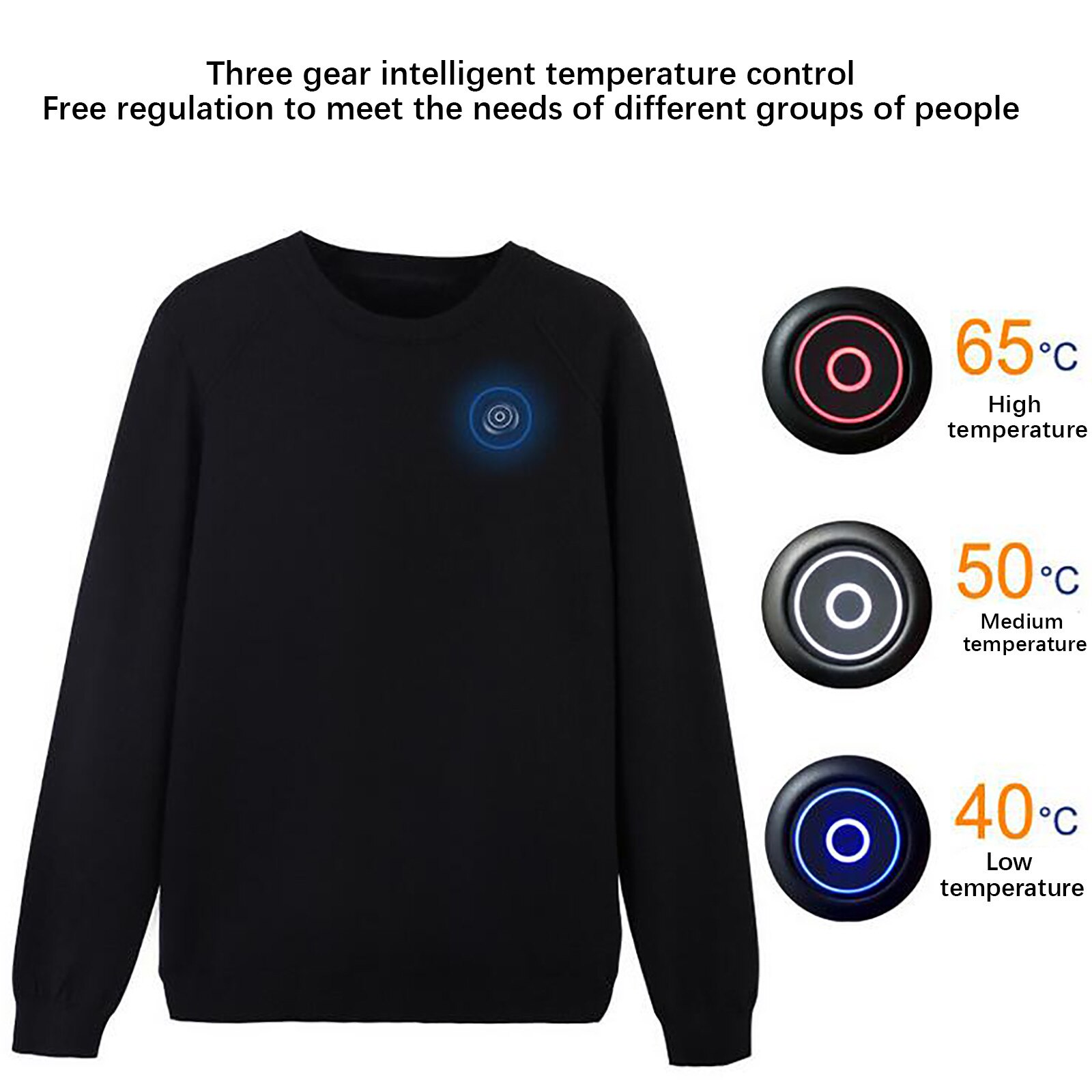 Intelligente Verwarming Trui Usb Elektrische Sweat... – Grandado