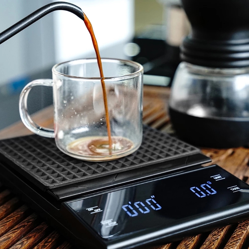 Coffee Scale with Timer Digital Kitchen Food Scale... – Vicedeal