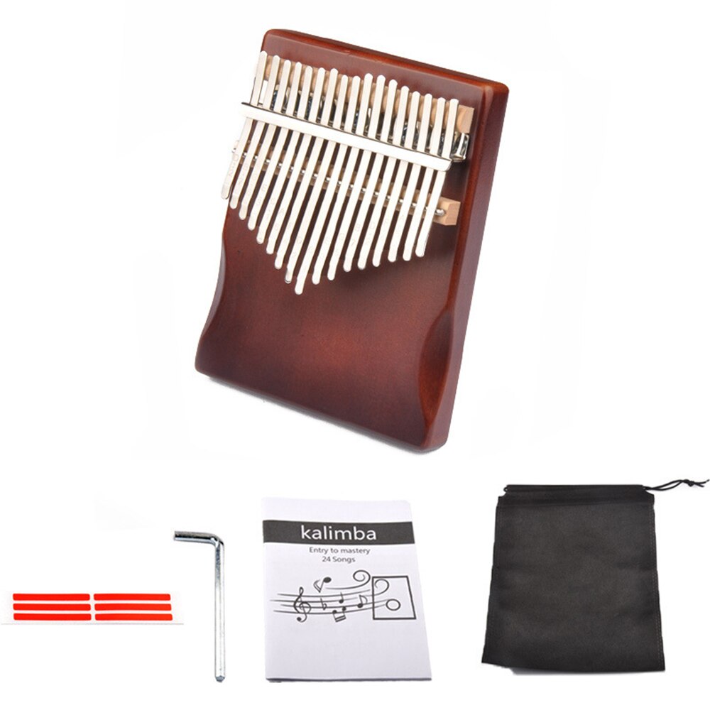 17 Keys Tone Africa Kalimba Pine Wood Mbira Thumb ... – Vicedeal
