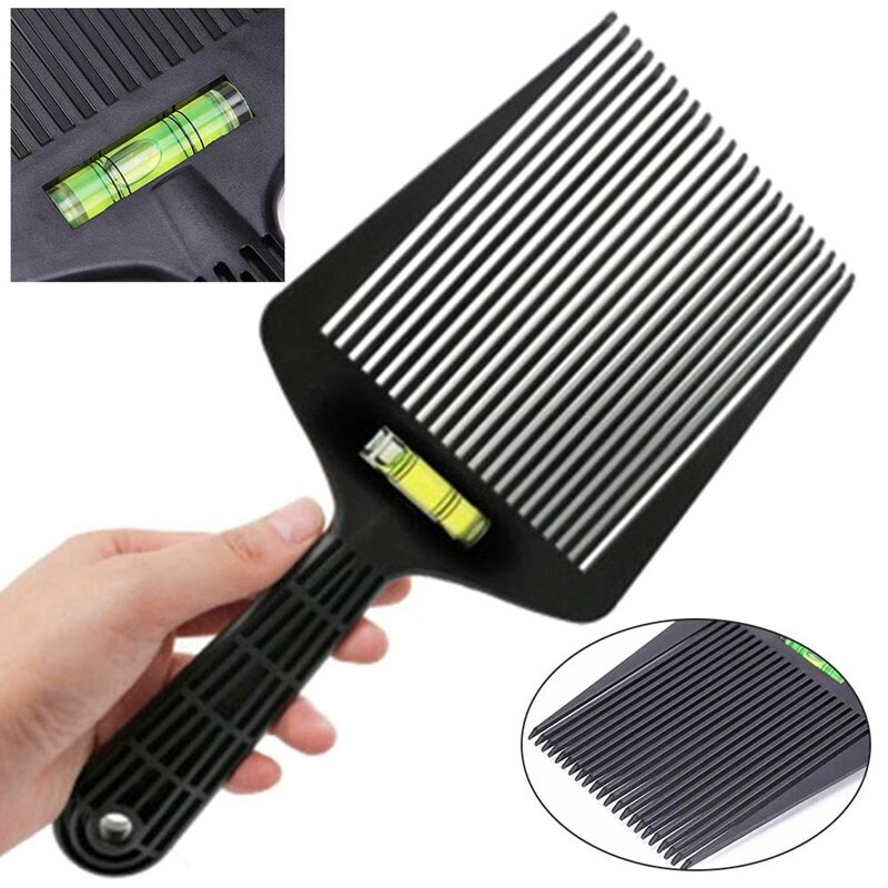 1Pc Flat Top Guide Comb Level Flat Topper Straight... – Grandado