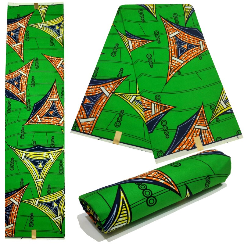 Wax Prints Nigeria Ankara Fabric Wax African Fabri Grandado