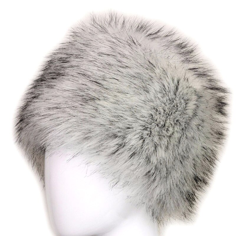 Women Fluff Hats Lady Cap Soft Winter Warm Faux Fu... – Grandado