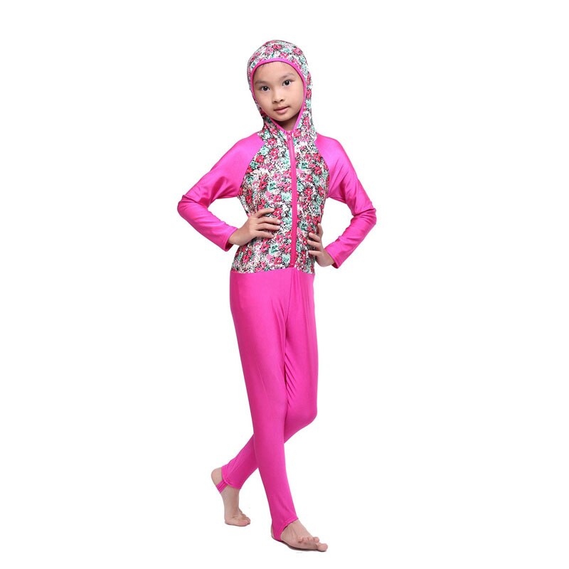 HaleyChan Muslim Girl Traditional Swimwear Swimsui... – Grandado