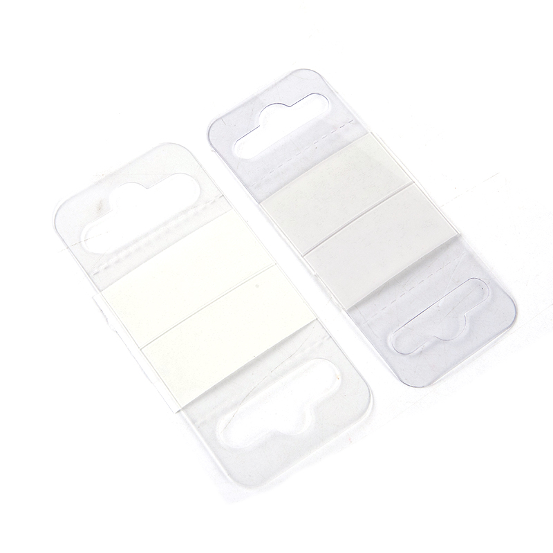 100pcs PVC Slot Hole Hooks Adhesive Hang Tags Merc... – Grandado