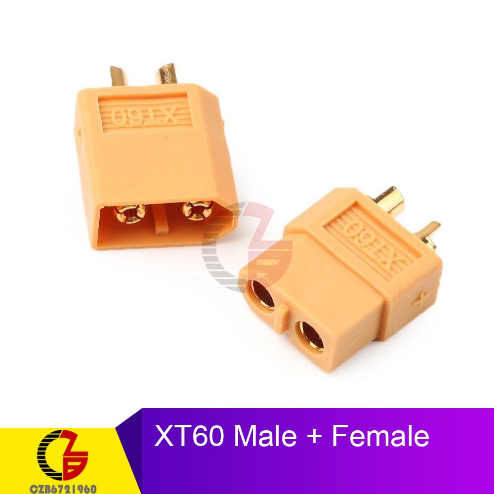 RC XT60 EC2 Connector Male to Female to Deans Plug... – Grandado