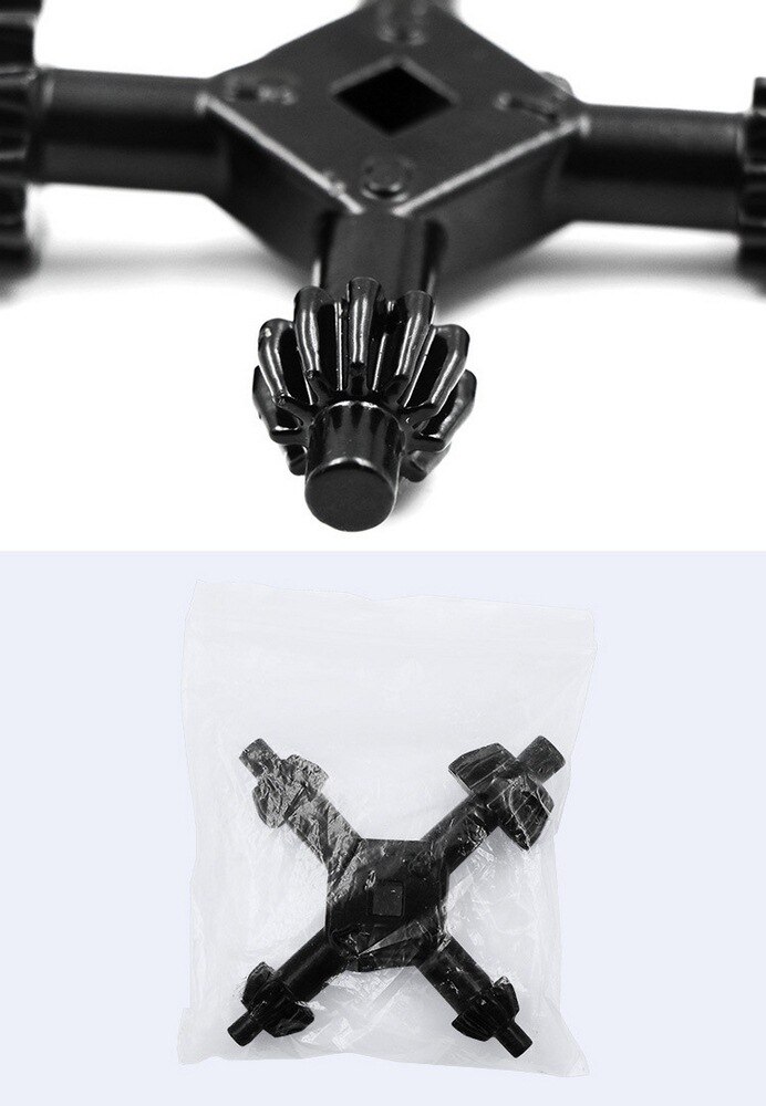 Wrench Set 4 In 1 Universal Four Head Drill Chuck ... – Vicedeal